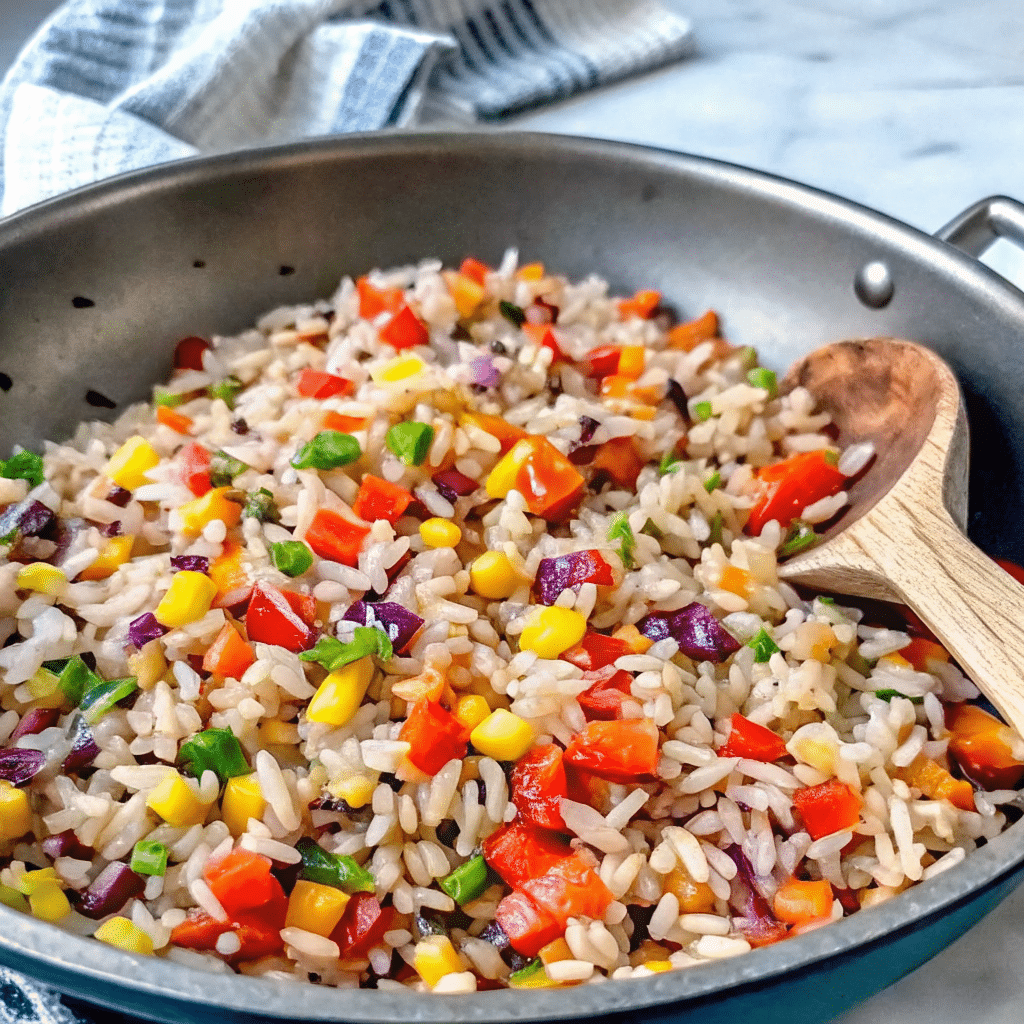 Rainbow Fried Rice: A Colorful, Nutritious One-Pot Meal
