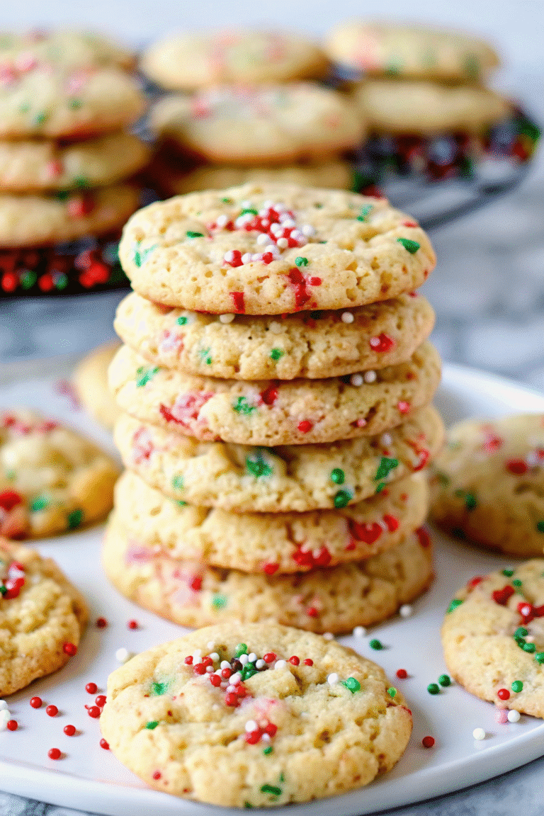Christmas Santa Sweet Butter Cookies Recipe